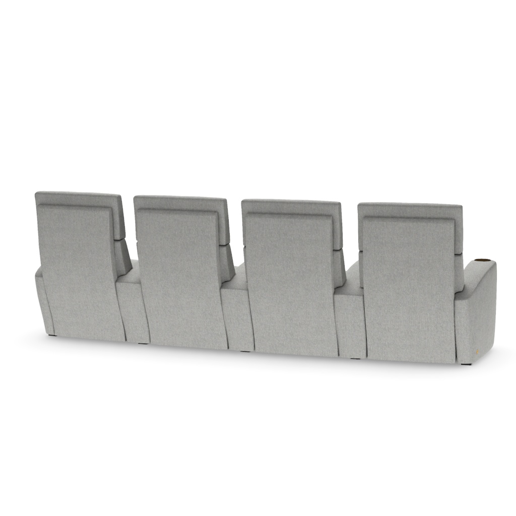 gray theater seating