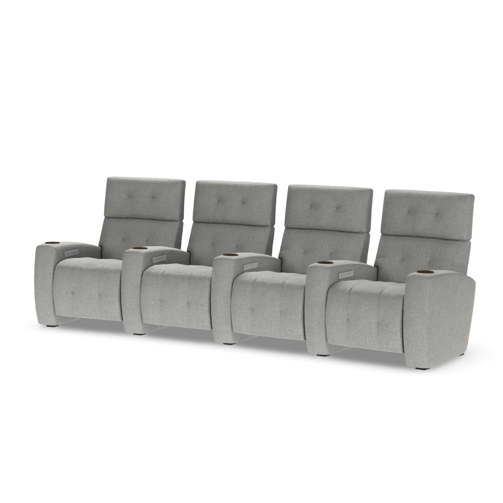 gray theater seating