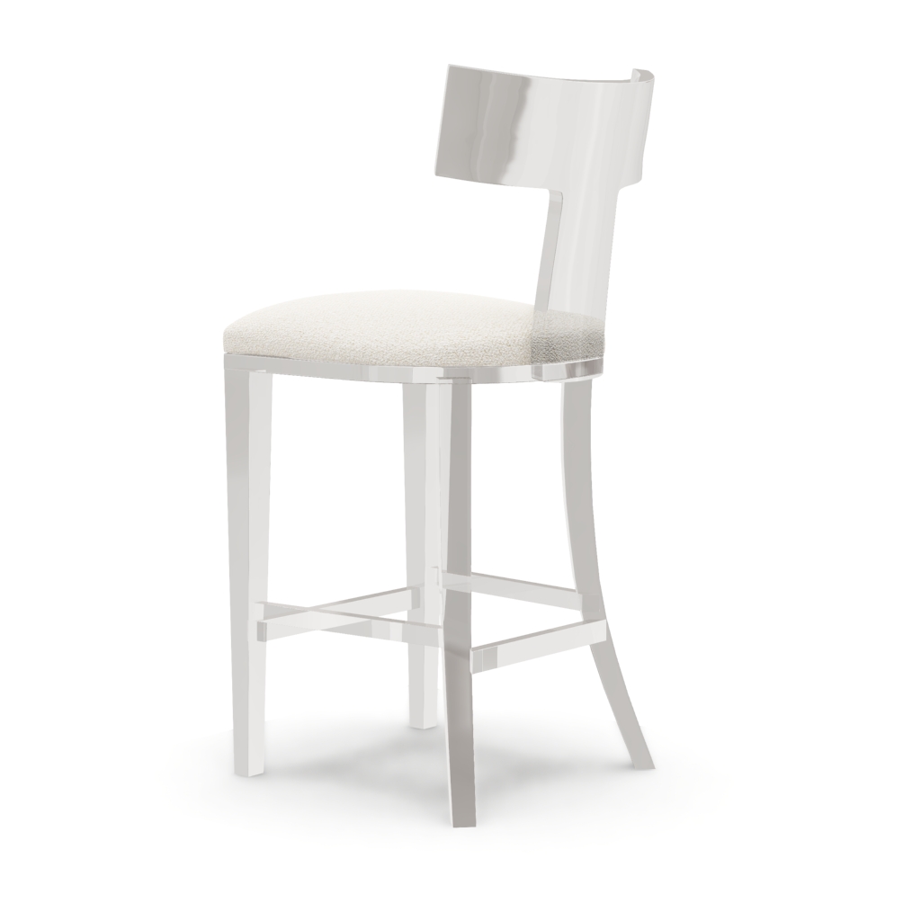 Tristan Acrylic Counter Stool