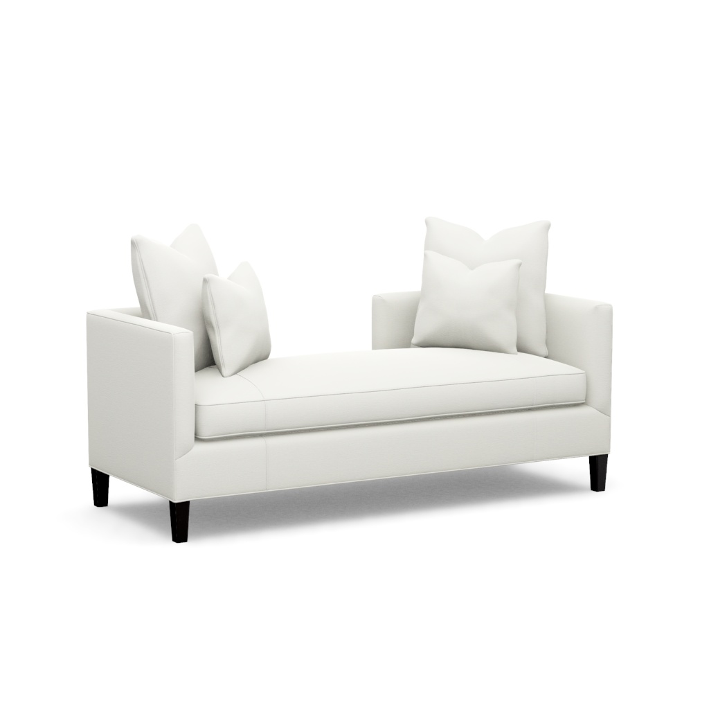 backless settee bench